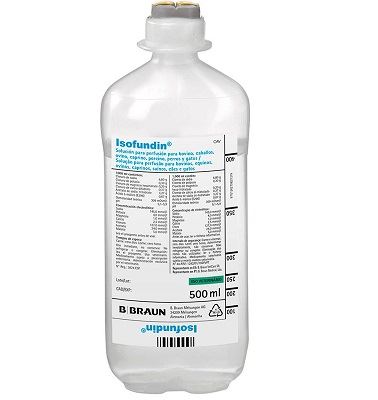 ISOFUNDIN solucion para perfusion 10x500 ML