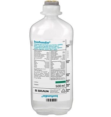 ISOFUNDIN solucion para perfusion 10x500 ML