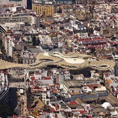 Metropol Parasol. Aerial Views - Fernando Alda, Professional ...